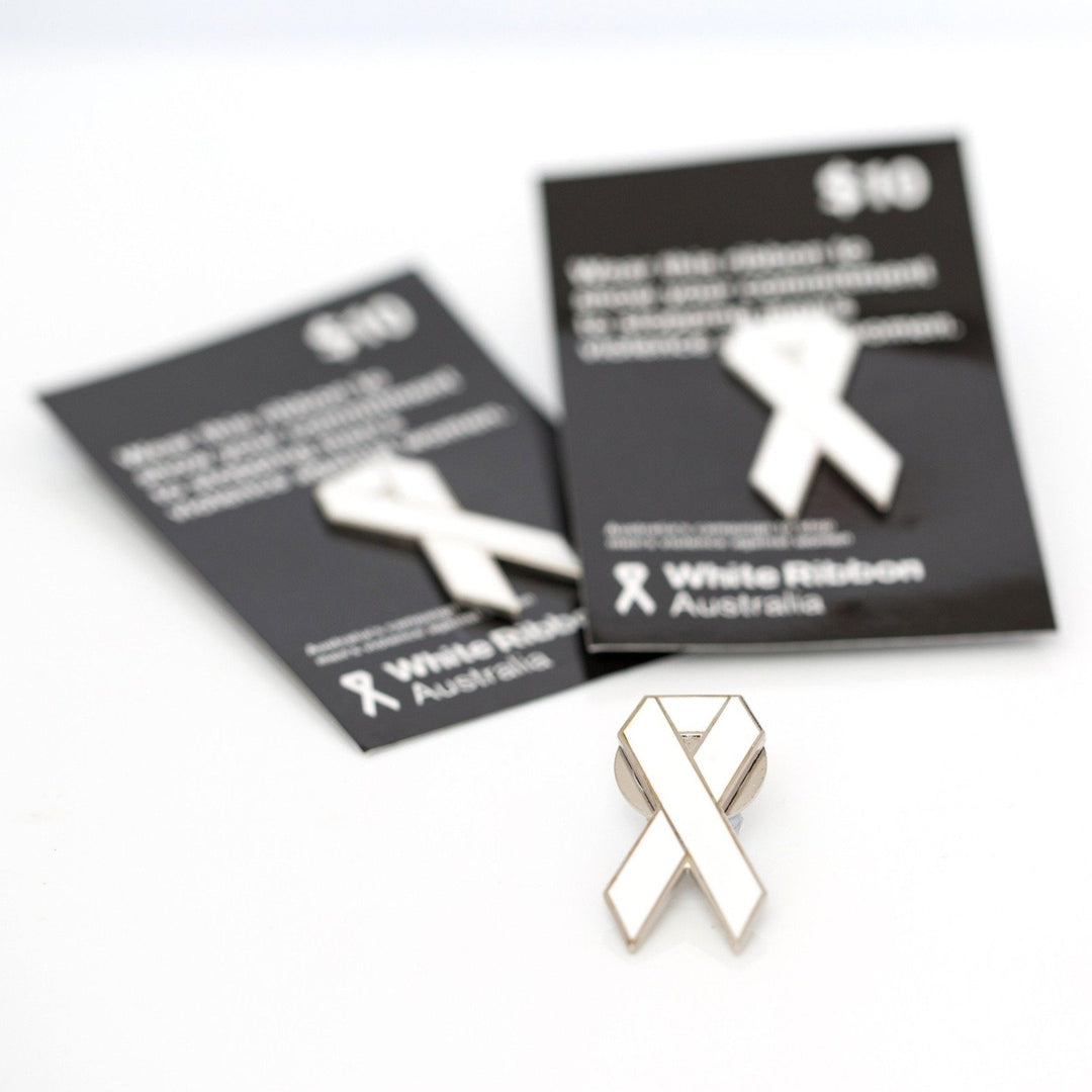 Pins / Ribbons – White Ribbon Shop